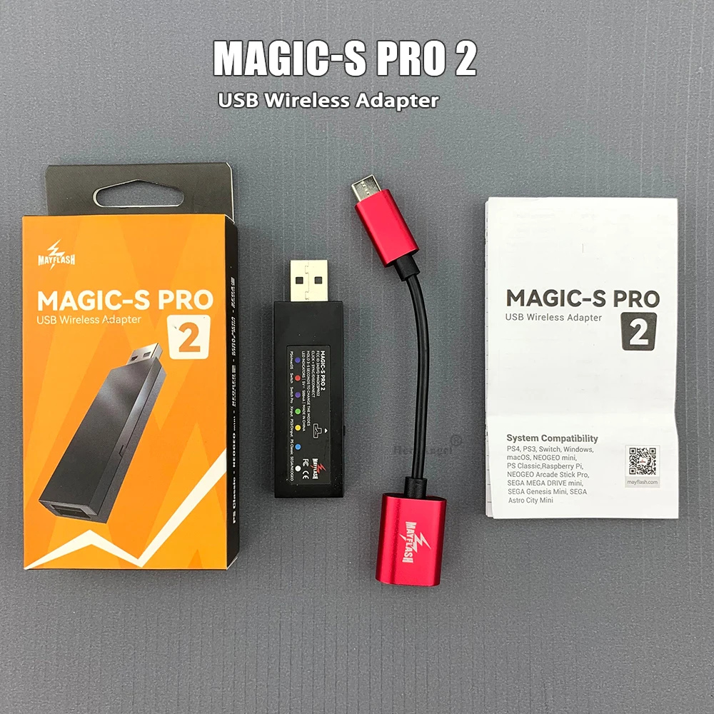 MayFlash-MAGIC-S-PRO-2-Wireless-Controller-Adapter-for-Nintend-Switch ...