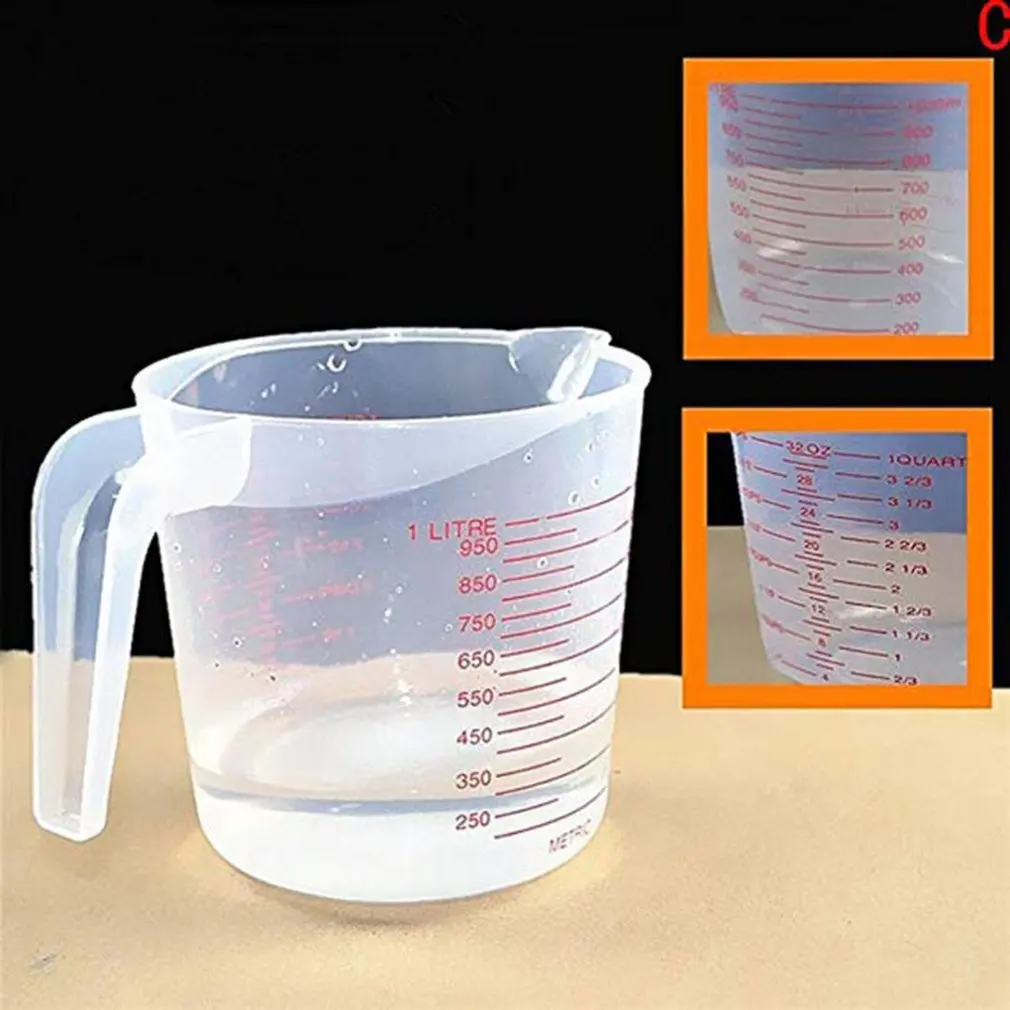 Food-Grade-Plastic-Graduated-Measuring-Cup-Liquid-Container-With-Scale ...