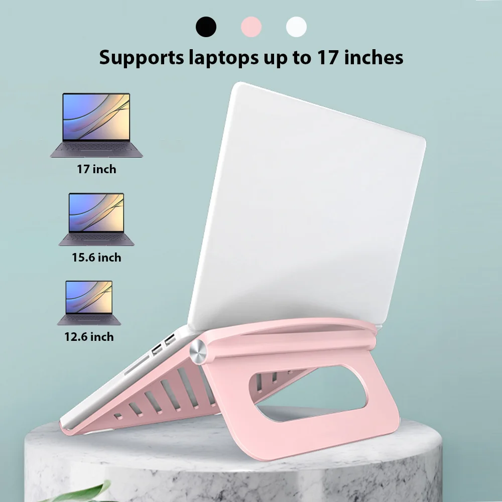 Laptop-stand-Adjustable-Foldable-Portable-Notebook-Bracket-Support-Base ...