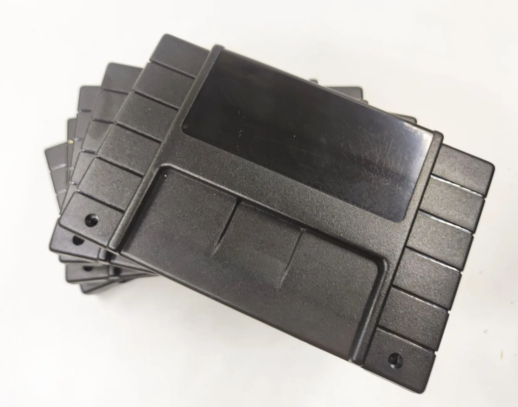 Transparent Black Color Game Cartridge Replacement Plastic Shell For ...