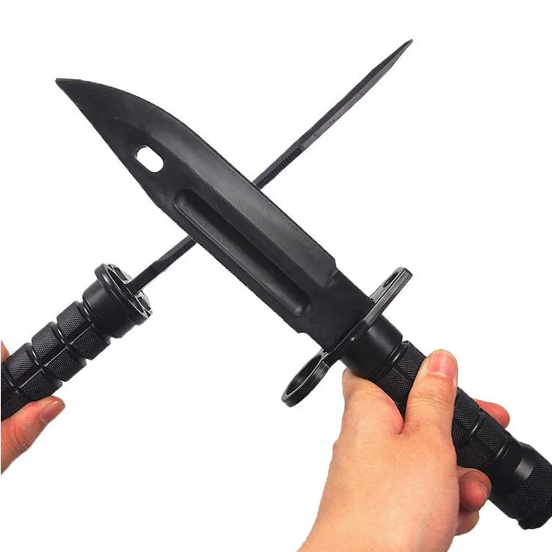 Tactical M9 Dagger Model Rubber Toy Knife Army Fan Collect CS Game ...