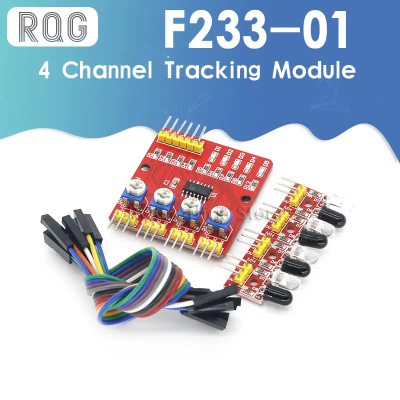Infrared Tracing 4 Channel Tracking Module | Infrared Sensor Line ...
