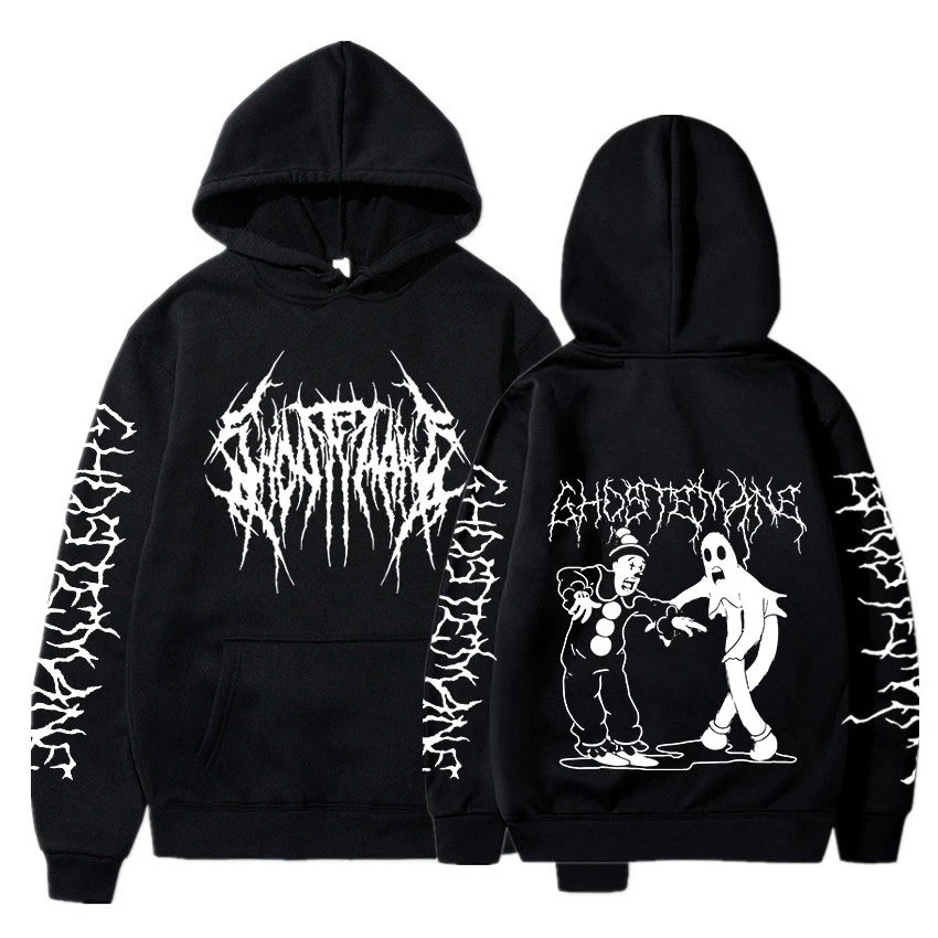 Hoodies Tracksuit Streetwear | Ghostemane Hoodie | Metal Sweatshirt ...