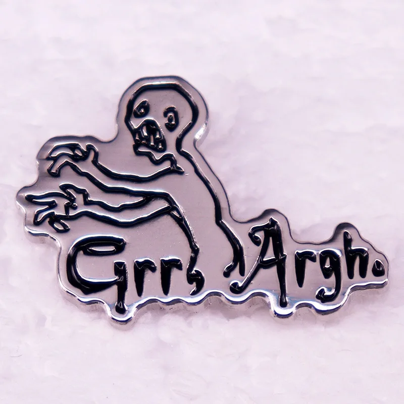 Grrr Argh Monster Badge Buffy The Vampire Slayer Enamel Pin Brooch 90s ...