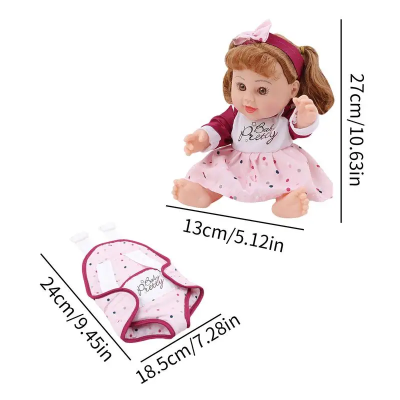 Simulation Doll Doll For Girls With Reborn Doll Accessories Vinyl Doll ...