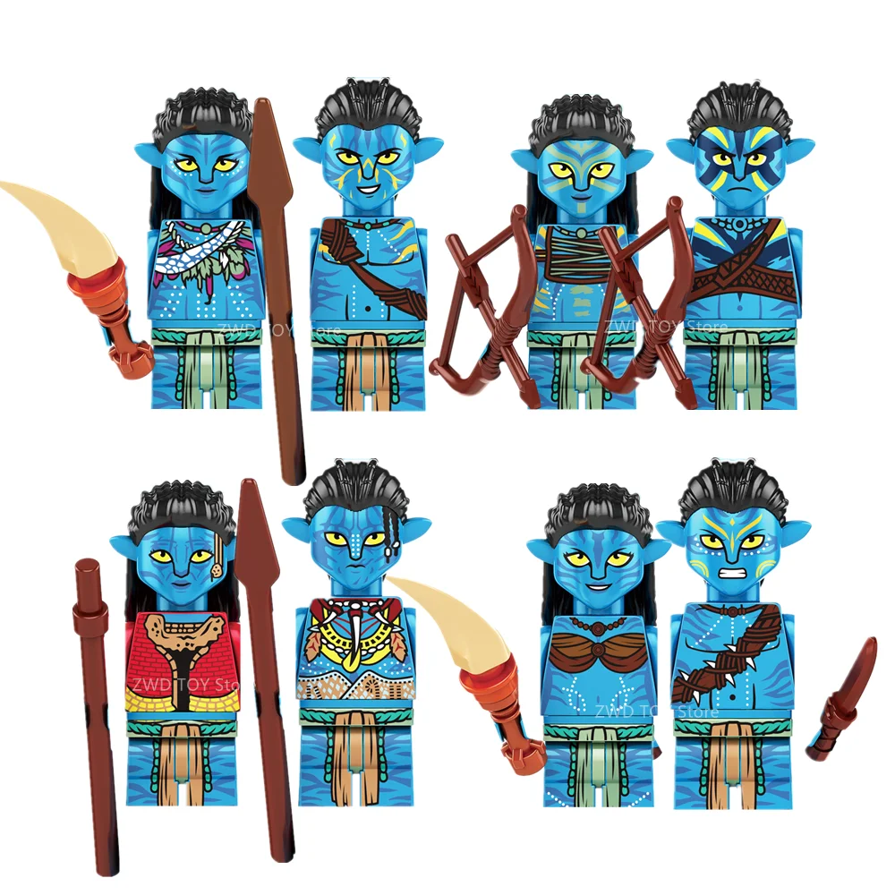 Movies Avatar Buliding Blocks Anime Bricks Mini Action Toy Figures ...