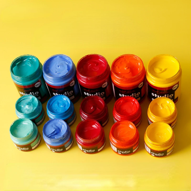 500ML-Large-capacity-Canned-Acrylic-Paint-Art-Studio-with-Multi-color ...