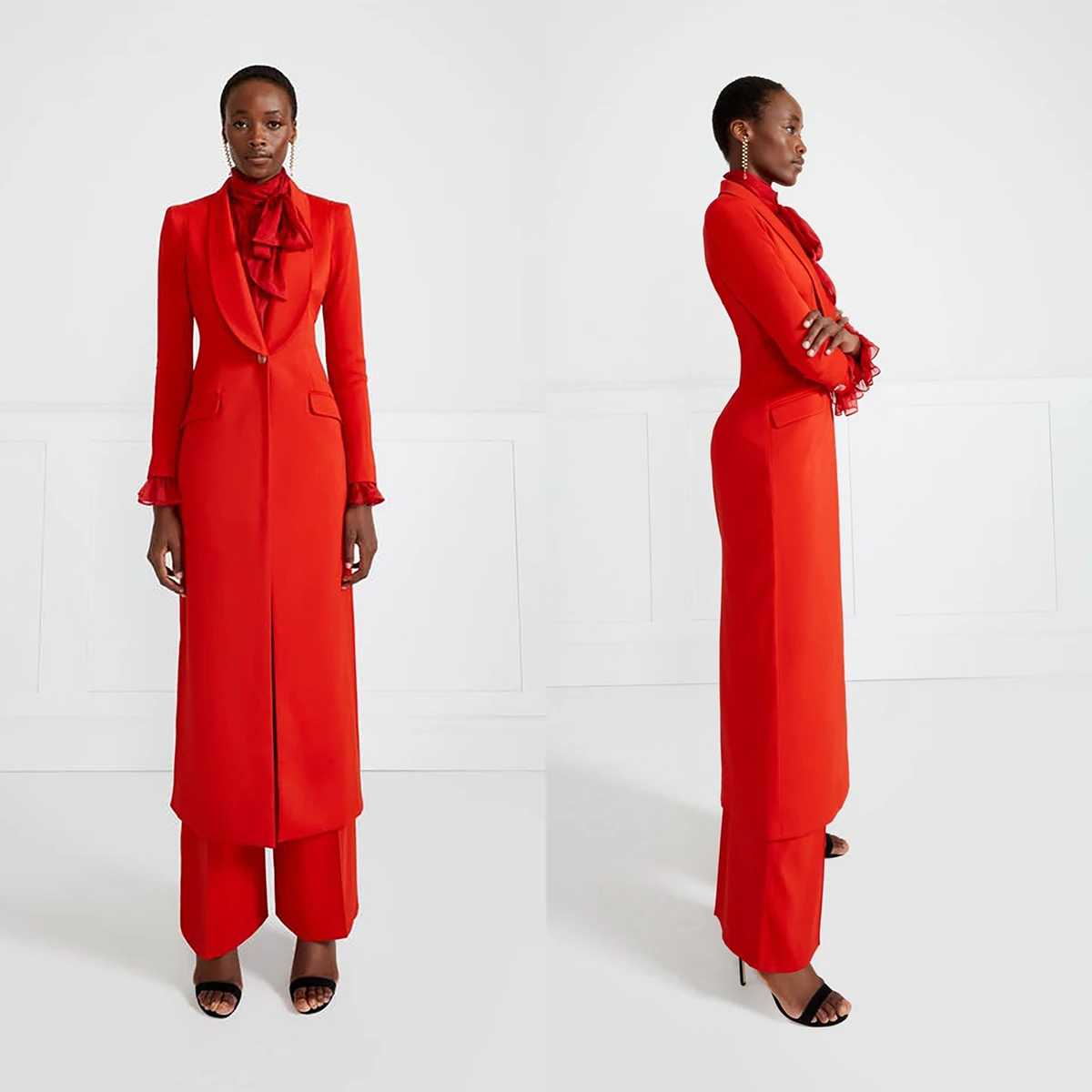 Autumn-Red-Women-Wedding-Suits-Slim-Fit-Custom-Made-Long-Blazer-Sets-2 ...