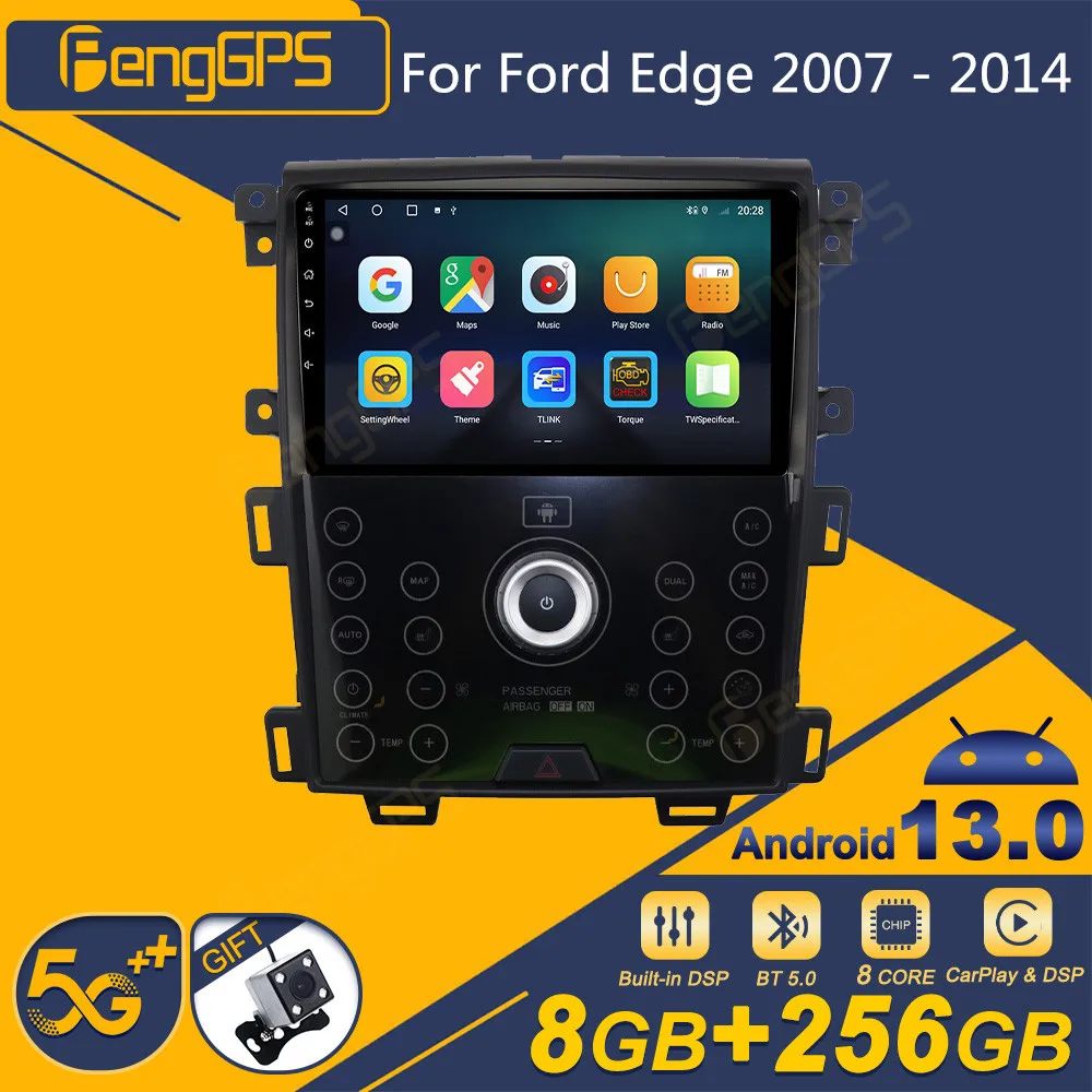 For Ford Edge 2007 - 2014 Android Car Radio 2Din Stereo Receiver ...