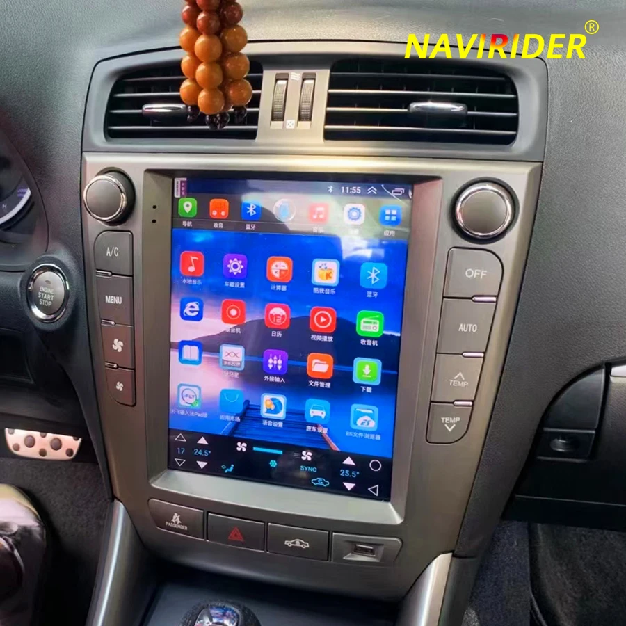 Tesla Style Android 14 For Lexus IS250 IS300 IS200 IS220 IS350 2004 ...