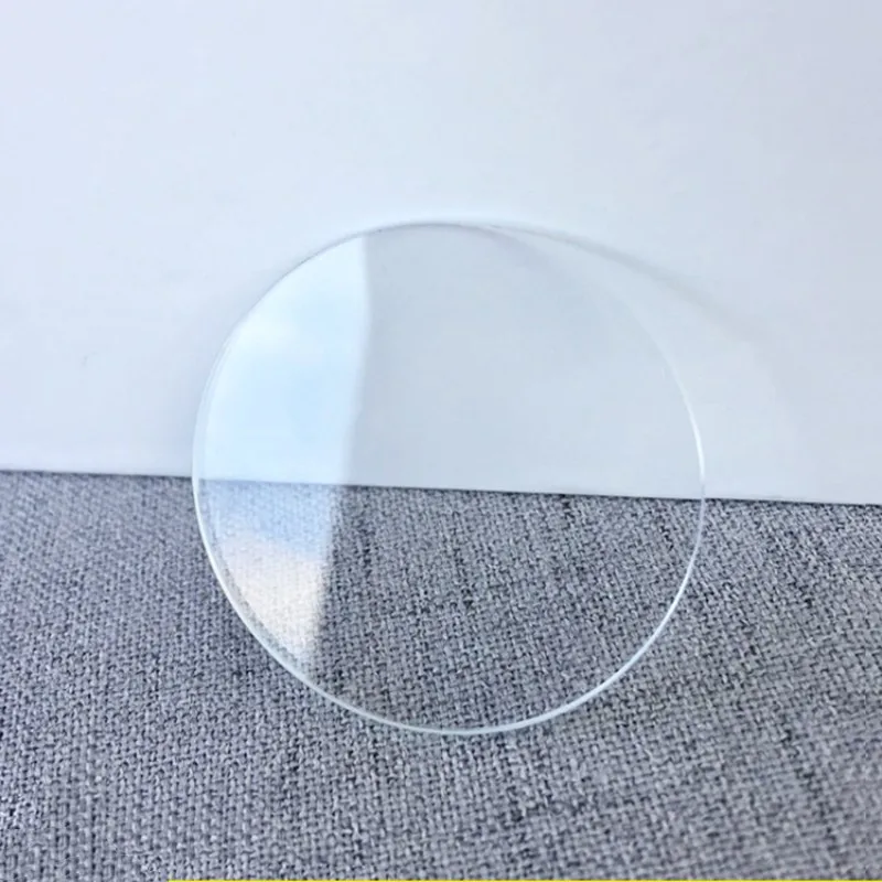 Cristal de reloj Mineral de doble cúpula, cristal redondo de 1,0mm de ...