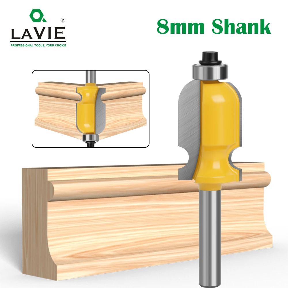 LAVIE-1pc-8MM-Shank-Architectural-Molding-Line-Router-Bit-Woodworking ...