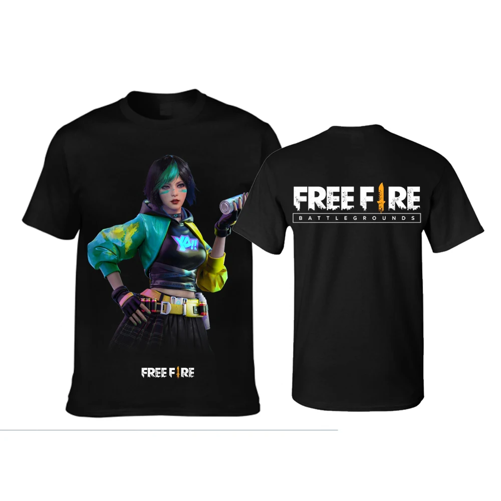 Hot-Game-Free-Fire-T-Shirts-Fighting-3D-Print-Streetwear-Boys-Girls ...