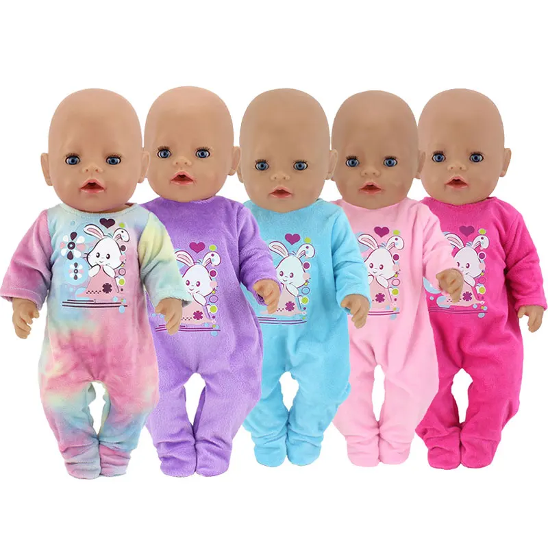 New Doll Jump Suits For 43cm Baby Doll 17 inch Reborn Baby Dolls ...