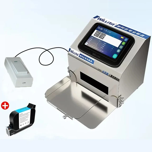 Willita 12.7mm Portable Desktop Inkjet Printer Thermal Inkjet Printer ...