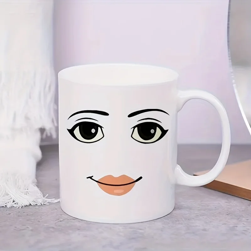 Funny-Woman-Face-Coffee-Mug-Ceramic-Tea-Mugs-Water-Cup-Perfect-Creative ...