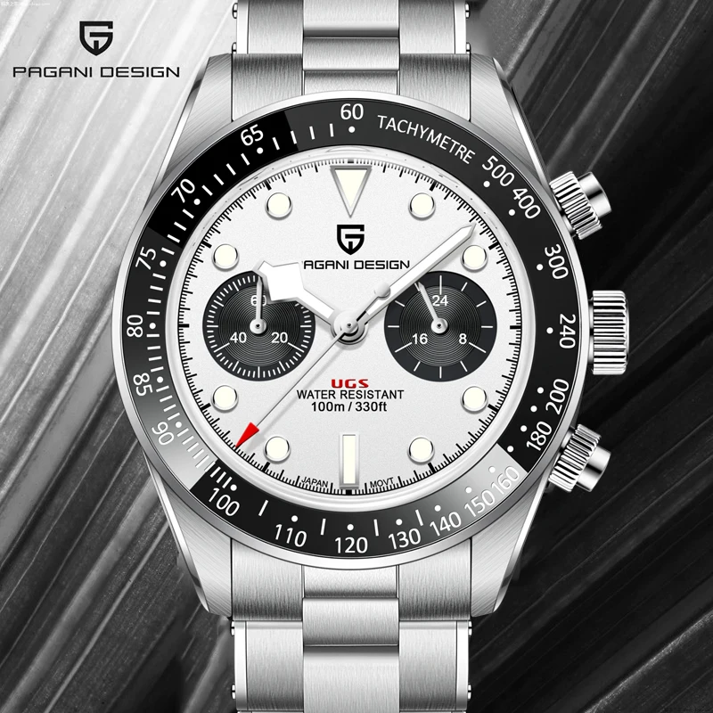PAGANI DESIGN Mens Watches 2022 New BB Panda Retro Sport Japan VK63 ...
