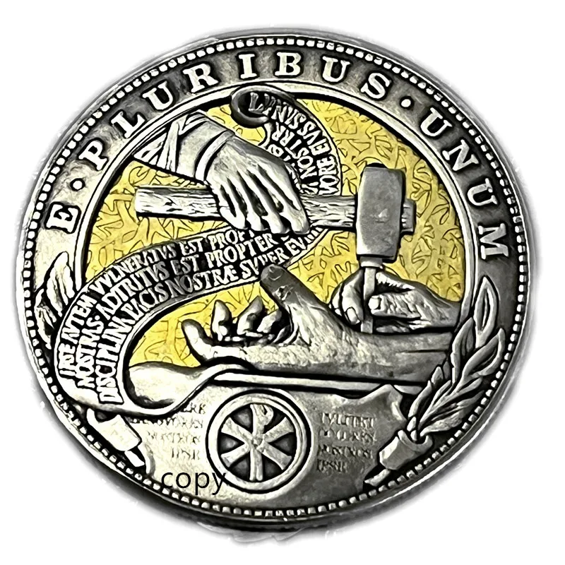 Movable-Mechanism-Coin-The-Savior-s-Hand-Roman-Booteen-Art-Hobo-Nickel ...