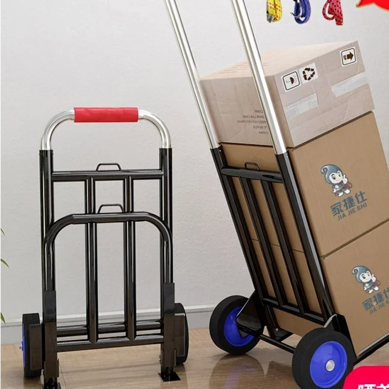 Folding-and-Retractable-Trolley-for-Home-Shopping-Compression-resistant ...