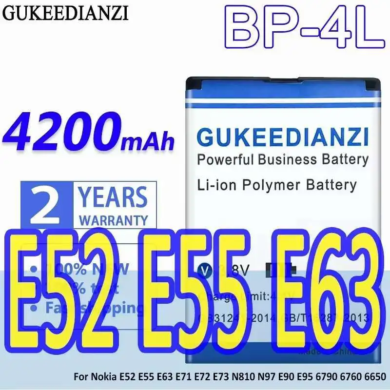For Nokia E52 E55 E63 E71 E72 E73 N810 N97 E90 E95 6790 6760 6650 Long ...