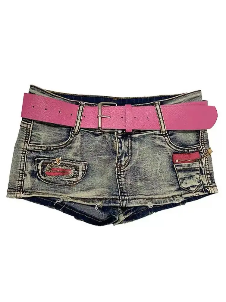 Y2K-Retro-Sweet-Cool-Spicy-Jeans-Miniskirt-Woman-Summer-Sexy-Low-Waist ...