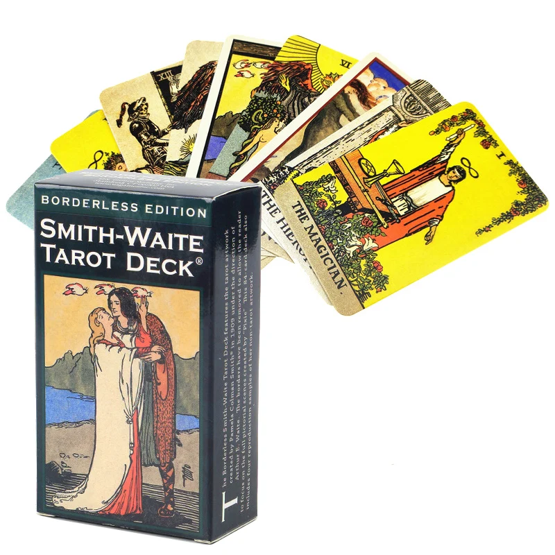 Tarot Cards of English Letters, Smith Waite Edition, Oracle Cards, Art ...