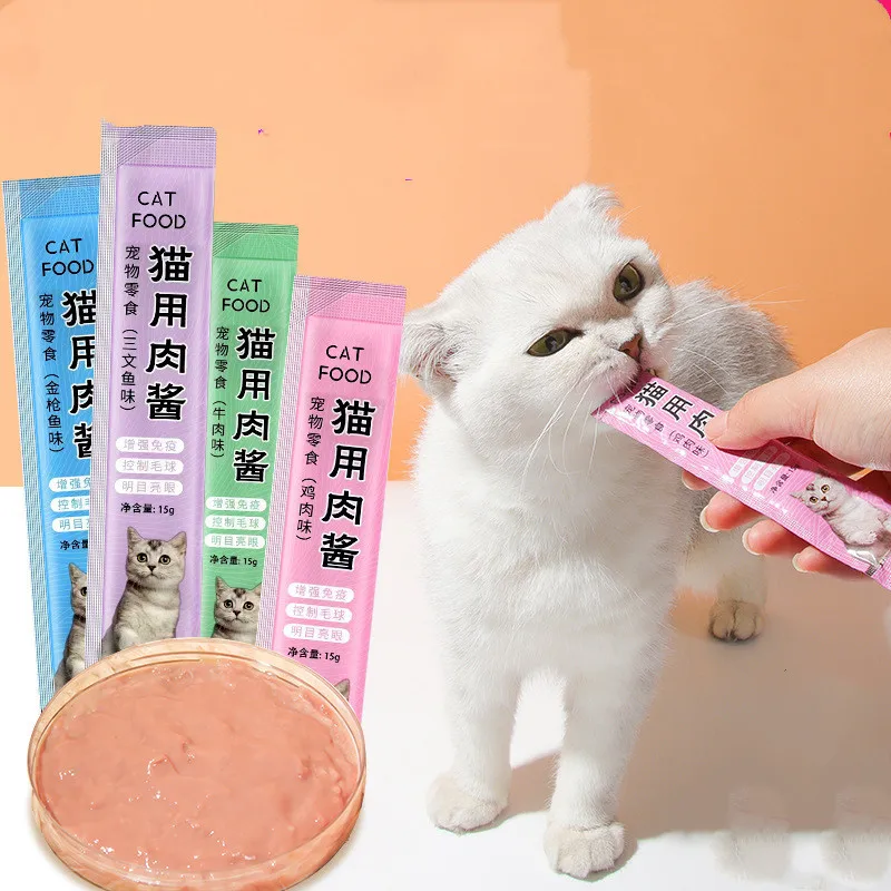 Cat Nutrition Strips|Cat Fattening Snack|Cat Wet Food Bar-AliExpress