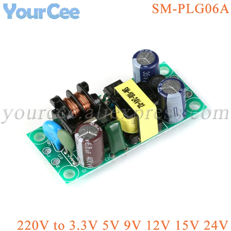 PLG06A AC-DC Precision Isolated Switching Power Supply Module 220V to 3 ...