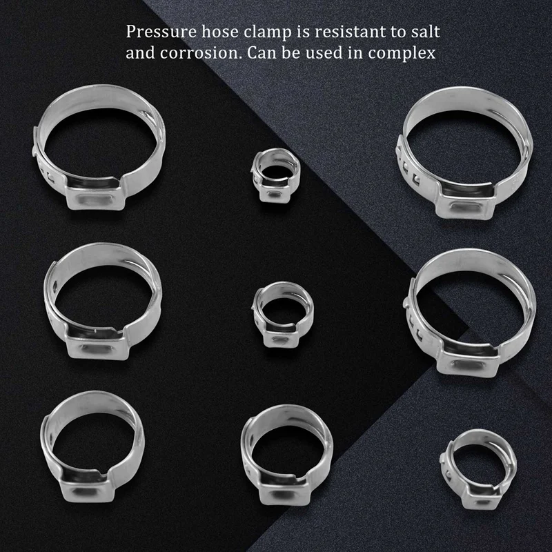 Crimp Hose Clamps Stainless