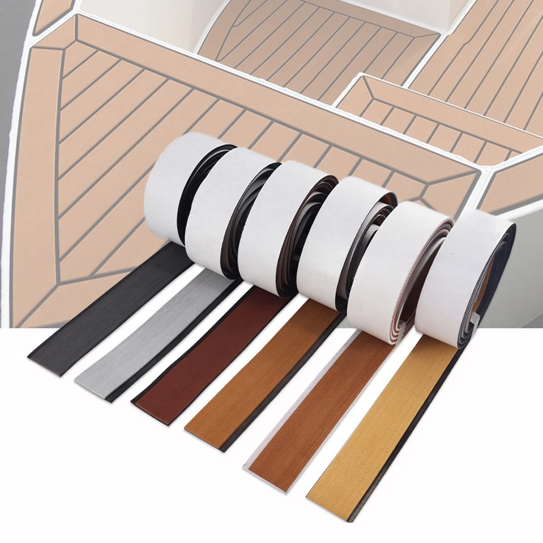 Rev-tement-de-sol-en-teck-imitation-bande-unique-2400x57x6mm-pour-pont ...