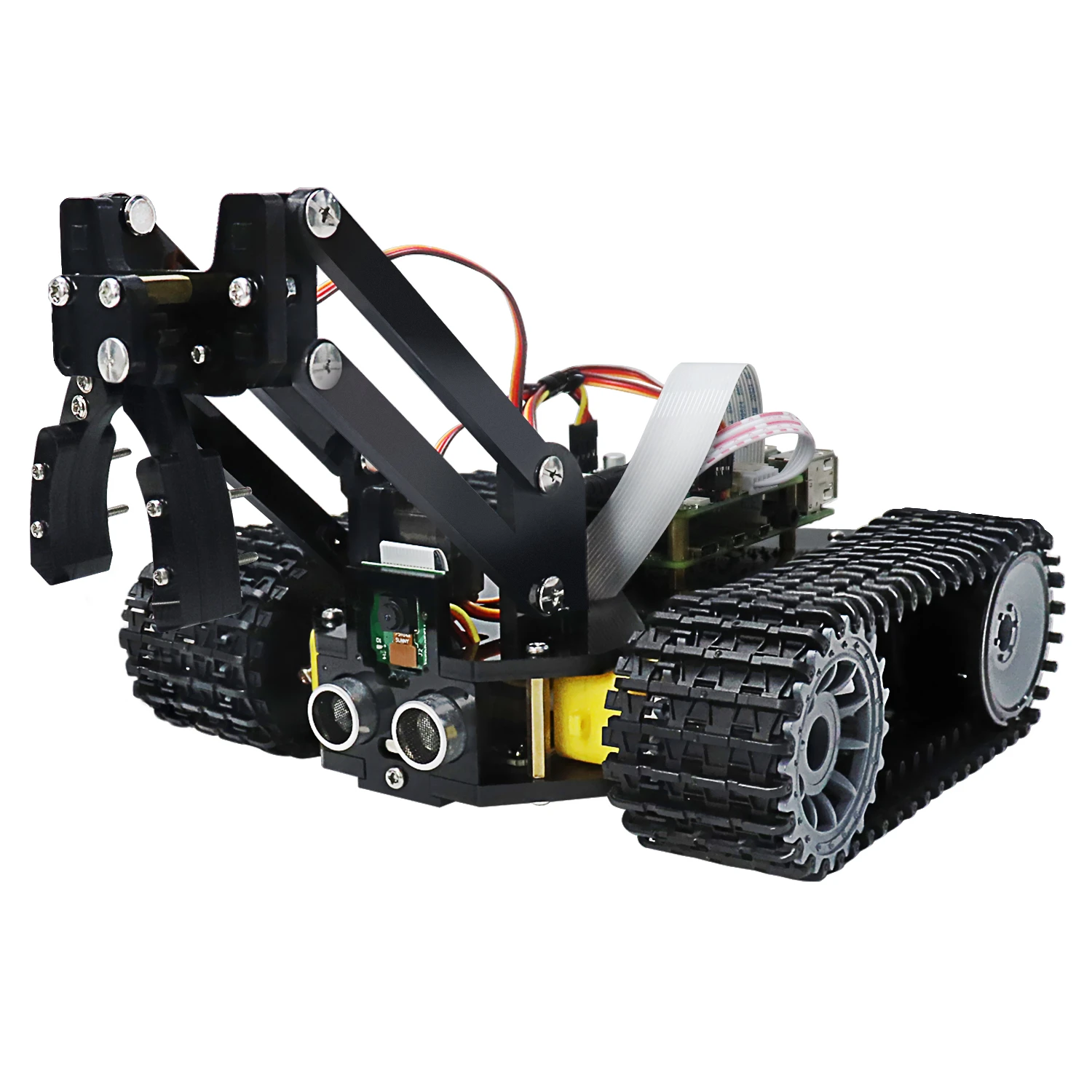 Freenove Tank Robot Kit For Raspberry Pi 4 B 3 B+ B A+, Crawler Chassis ...