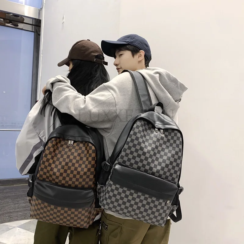 Fashionable-PU-Leather-Backpack-Female-Student-School-Bag-Casual ...