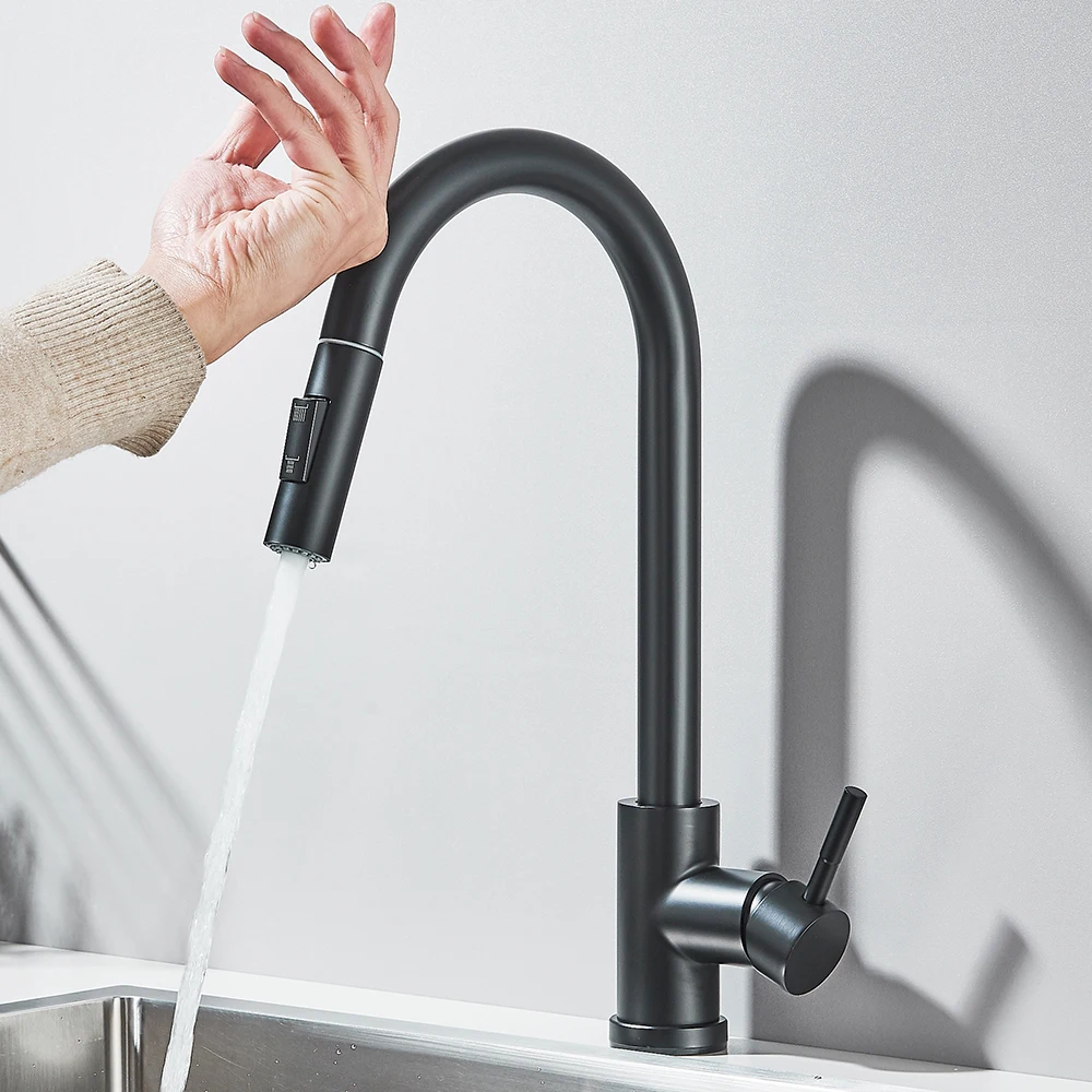 Smart-Touch-Sensor-Kitchen-Faucets-Sensitive-Smart-Touch-Control-Faucet ...