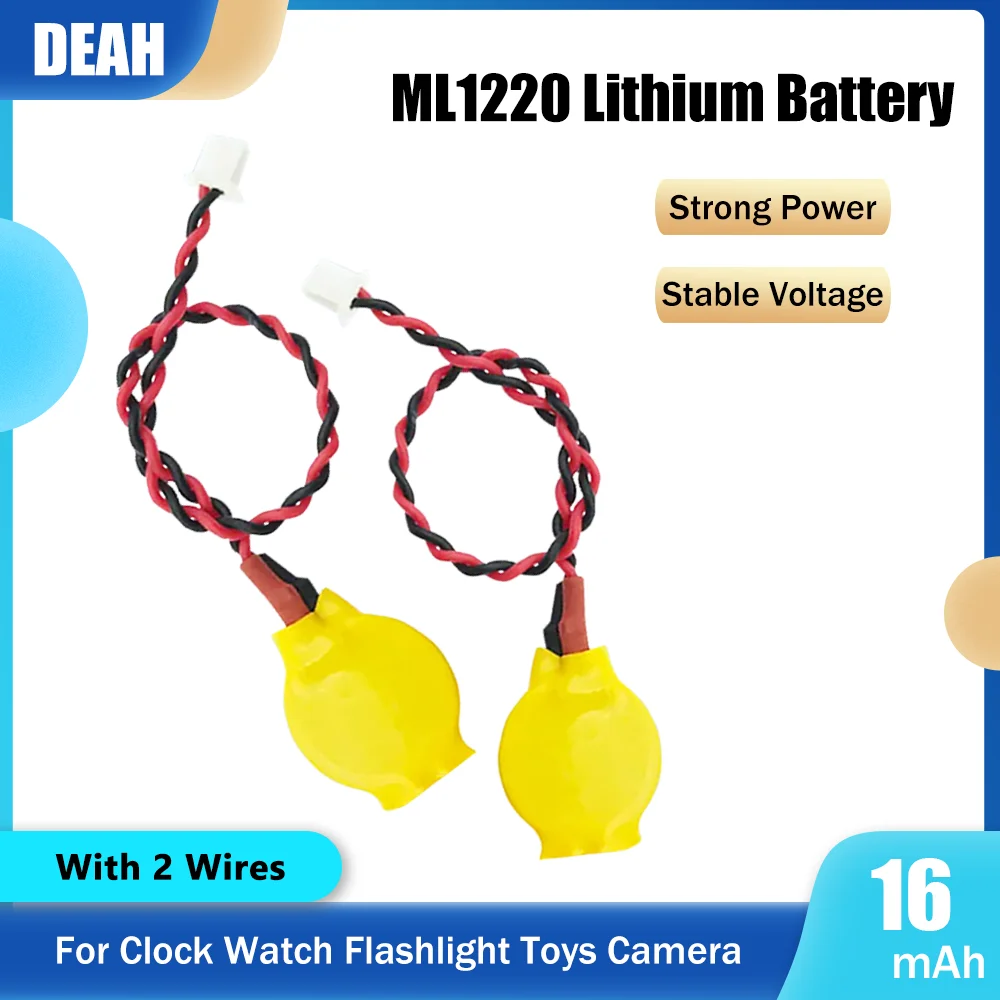 ML1220-ML-1220-3V-Lithium-Rechargeable-Battery-CMOS-RTC-Button-Cell-For ...