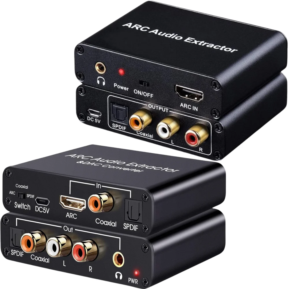 192KHz-HDMI-ARC-Audio-Extractor-HDMI-ARC-To-Coaxial-Optical-Toslink ...