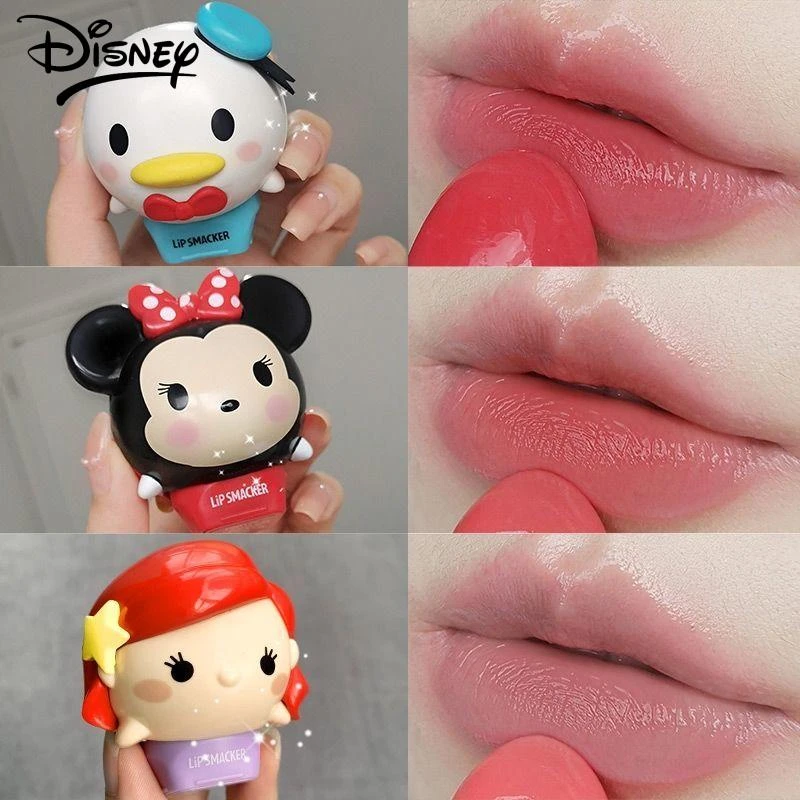 Disney Mickey Mouse Lipstick Kawaii Anime Fruit Flavor Anti Drying ...