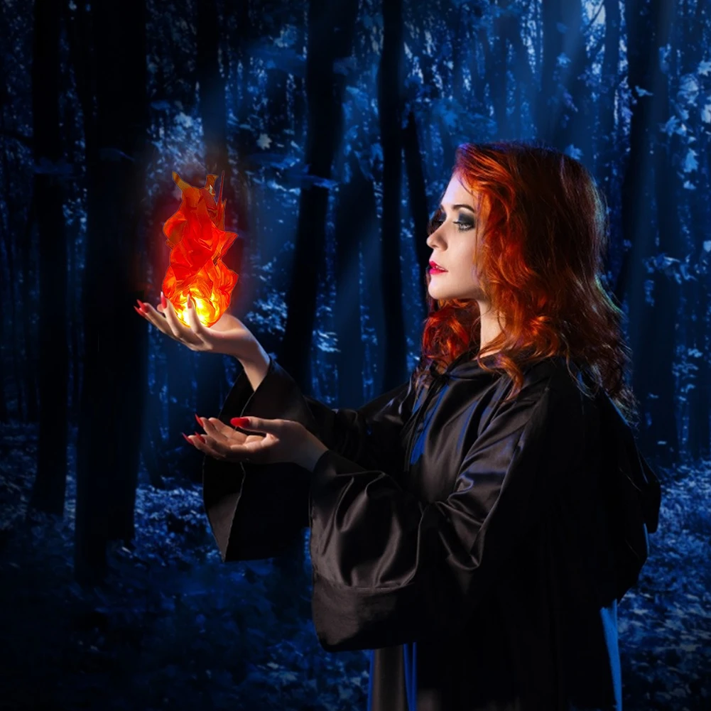 Hand Holding Fireball