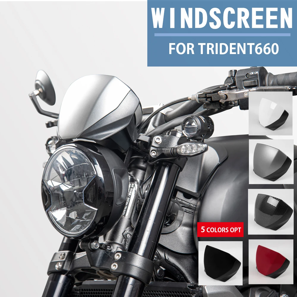 Motorcycle-Accessories-Windscreen-Fly-Screen-Headlight-Windsield-Wind ...