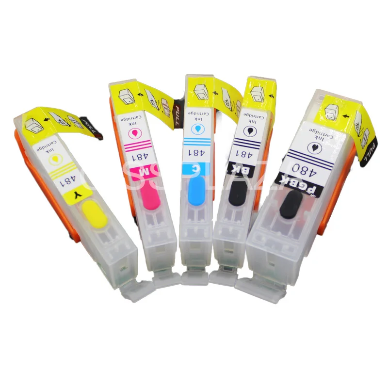 Cissplaza Pgi 480 Pgi-480 Cli-481 Pgi480 Refill Ink Cartridge For Canon ...
