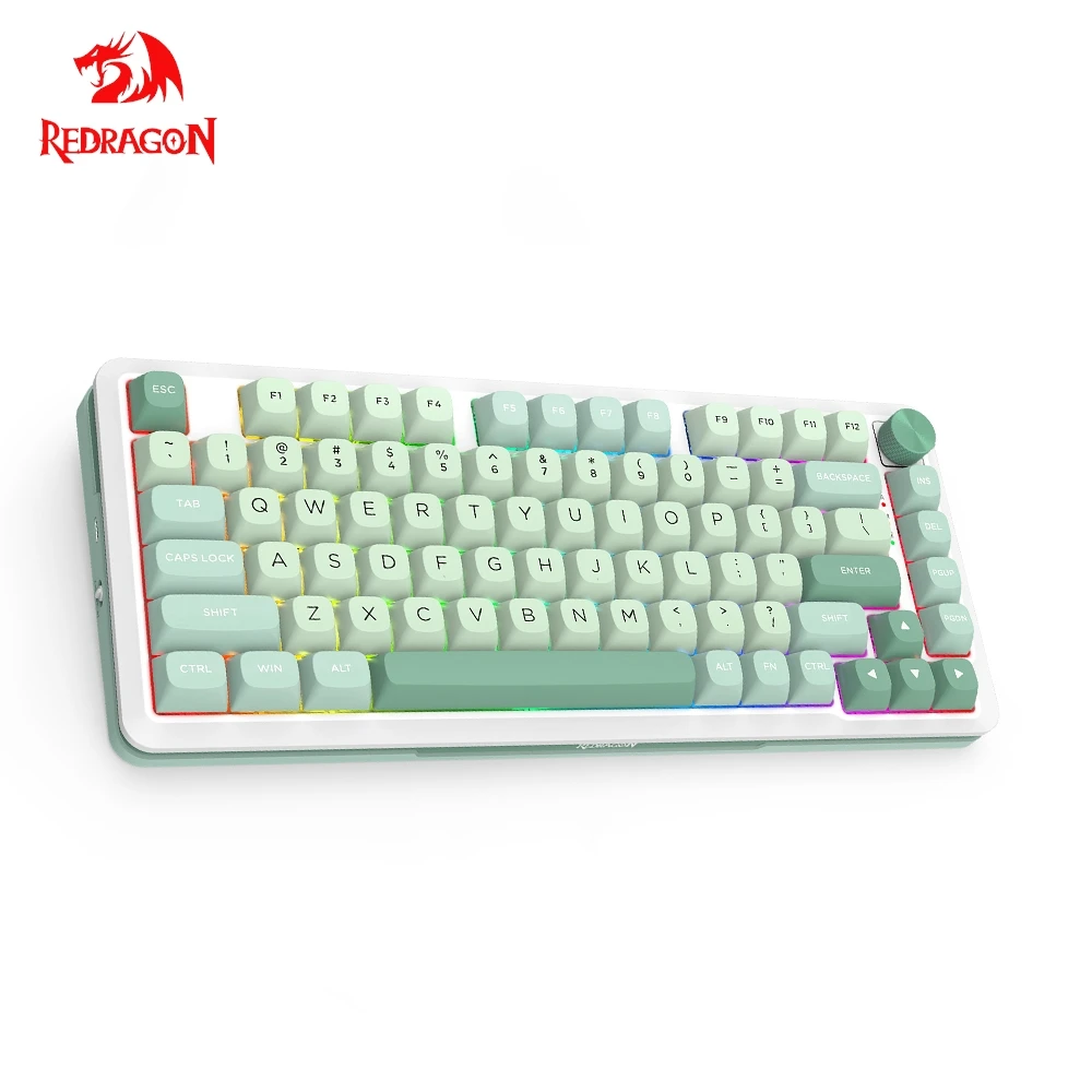 REDRAGON CYRUS K681 PRO 75% RGB USB Mechanical Gaming Keyboard 82 Key ...