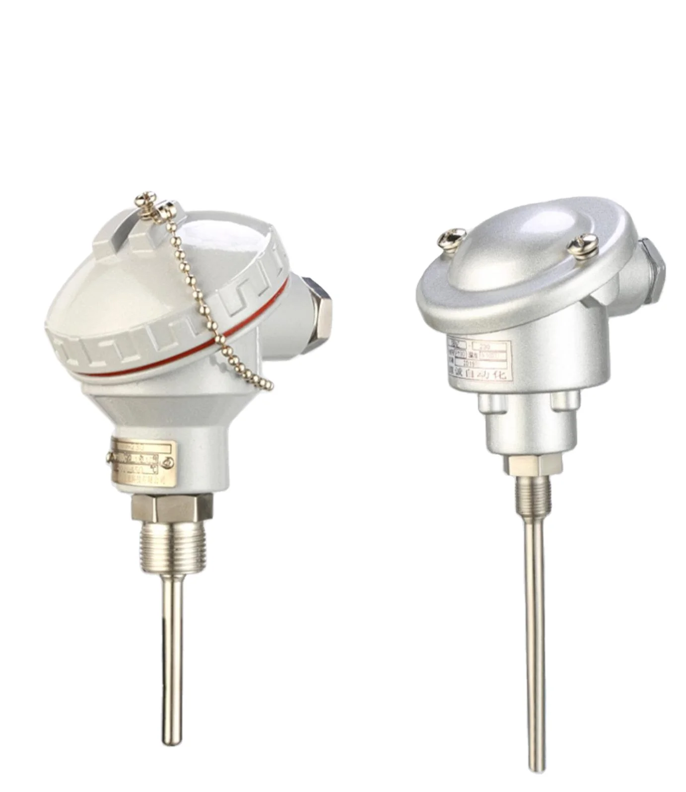 PT100-temperature-probe-integrated-temperature-transmitter-armored ...