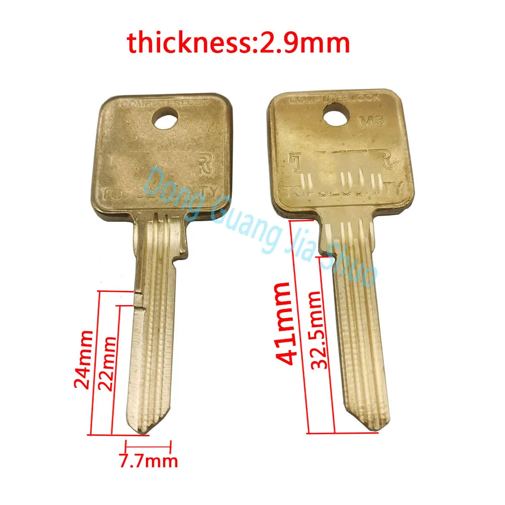 Keyblank-Europe-Germany-JS-M3-Everyday-Key-Blanks-Steel-Key-Blanks-for ...
