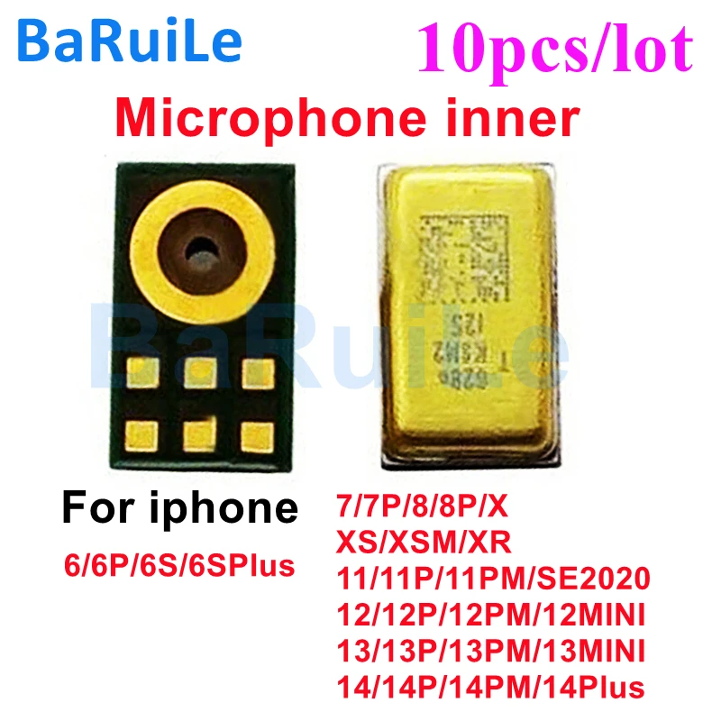 Micr-fono-de-habla-genuina-para-iPhone-piezas-de-fijaci-n-de-Chip ...