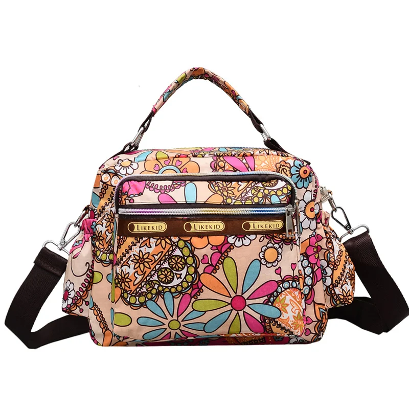 Nylon-Waterproof-Zipper-Female-Package-Large-Capacity-Travel-Crossbody ...