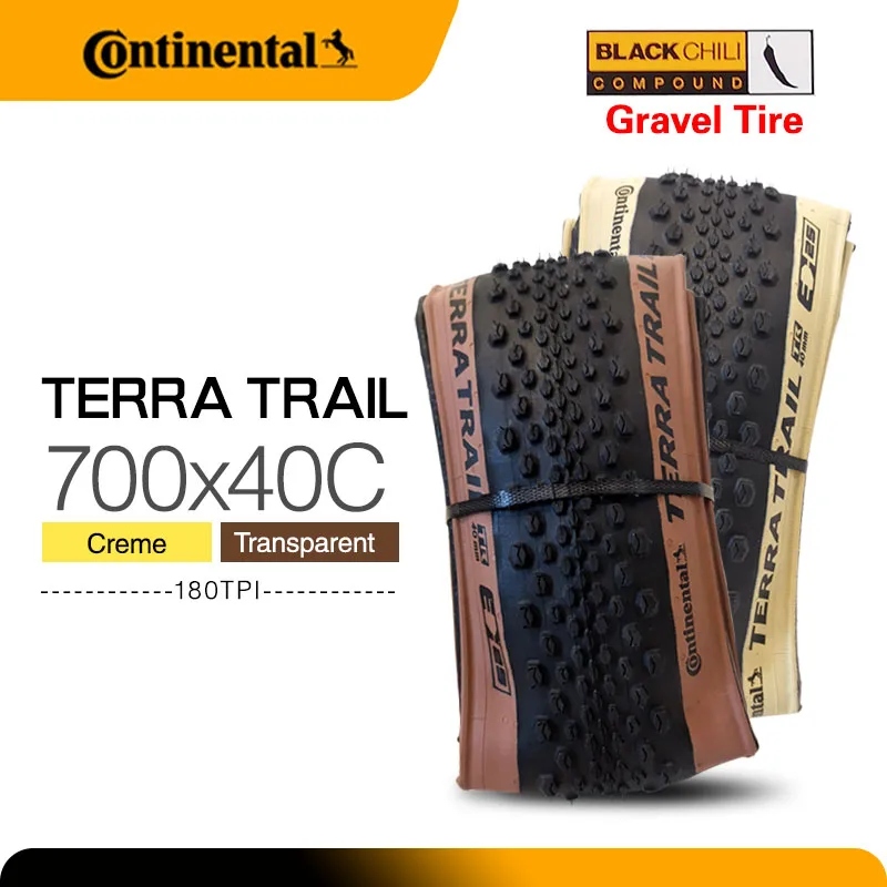 Continental Terra Trail 700x40C Road Bike Tubeless Gravel Tire 28 ...