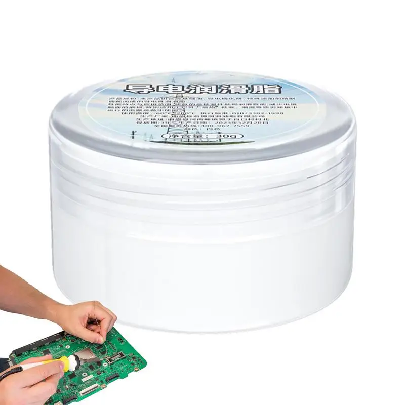 Electric-Conductive-Grease-30g-Conductive-Paste-Thermal-Grease-Long ...