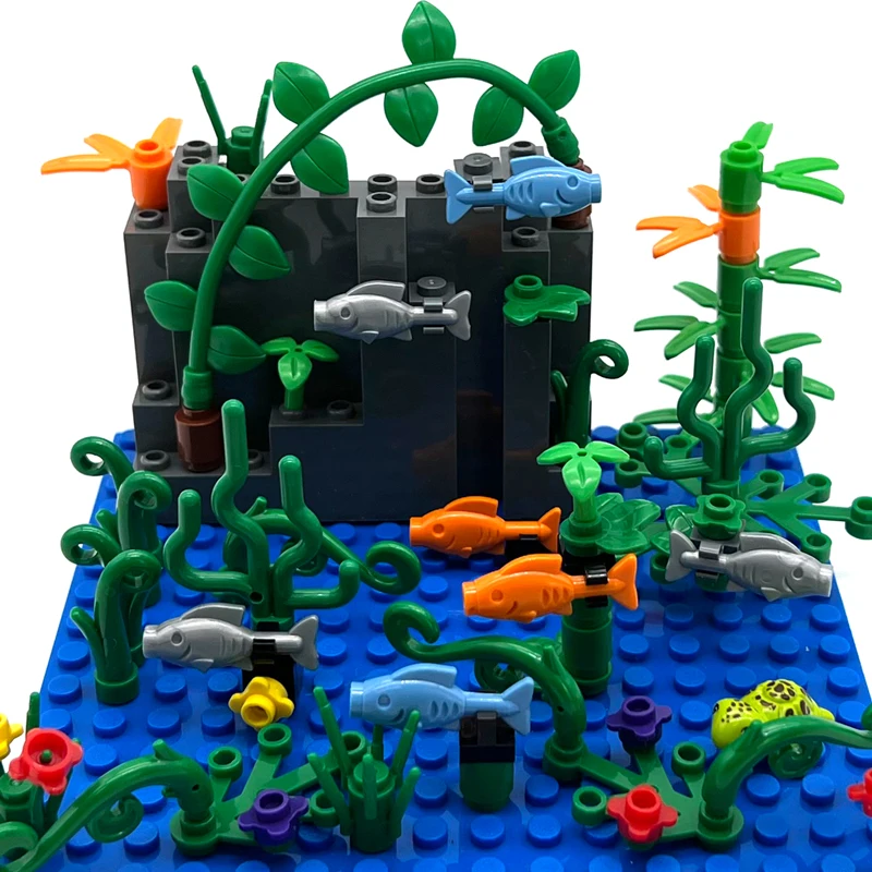 Undersea-World-Animal-MOC-Creative-Scene-Shark-Fish-Turtle-Building ...