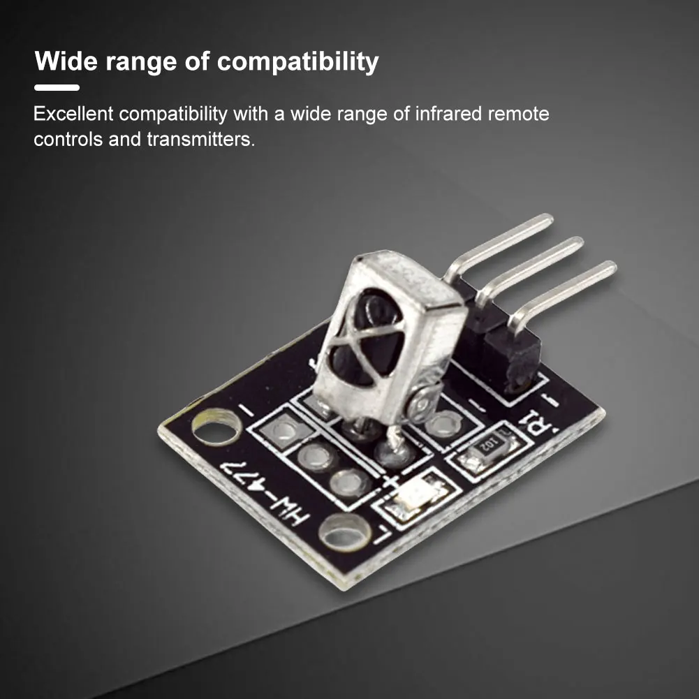 KY-022 IR Moduł odbiornika czujnika podczerwieni 2.7-5.5 V Moduł ...