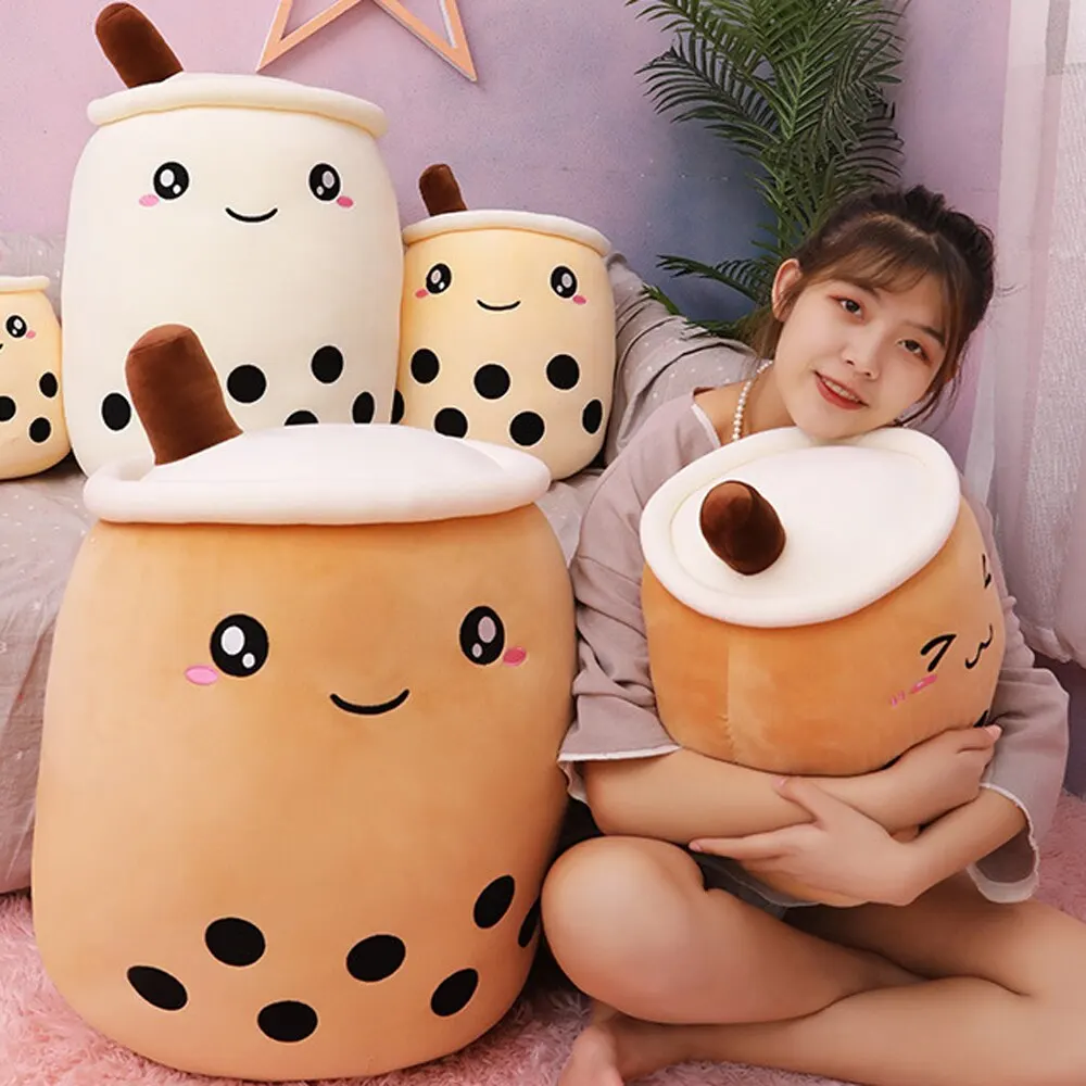 24cm-Soft-Boba-Milk-Tea-Plushie-Toy-Simulation-Fruit-Milk-Tea-Cup ...