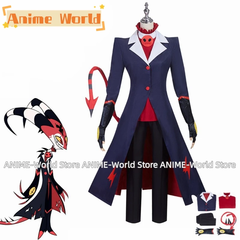 Helluva-Boss-Blitzo-Cosplay-Costume-Uniforme-de-Festa-com-Cauda-Roupa ...